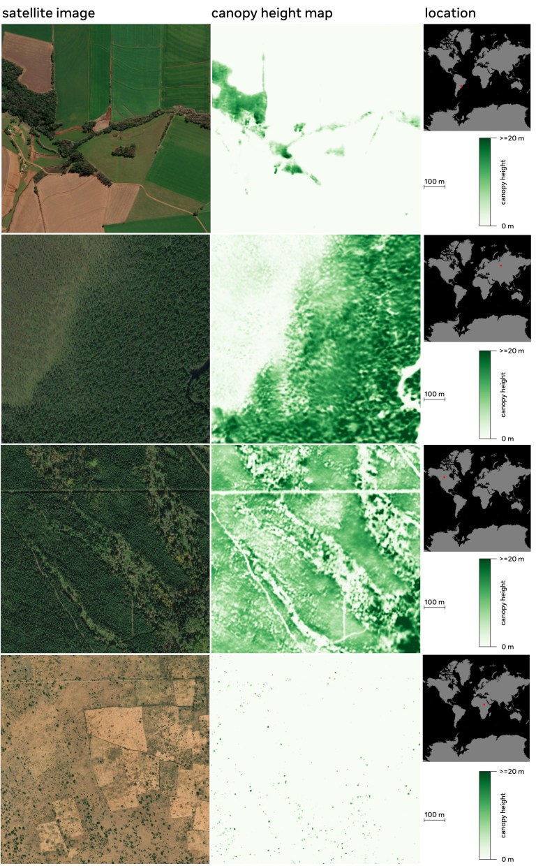 Using Artificial Intelligence to Map the Earth’s Forests - Meta ...